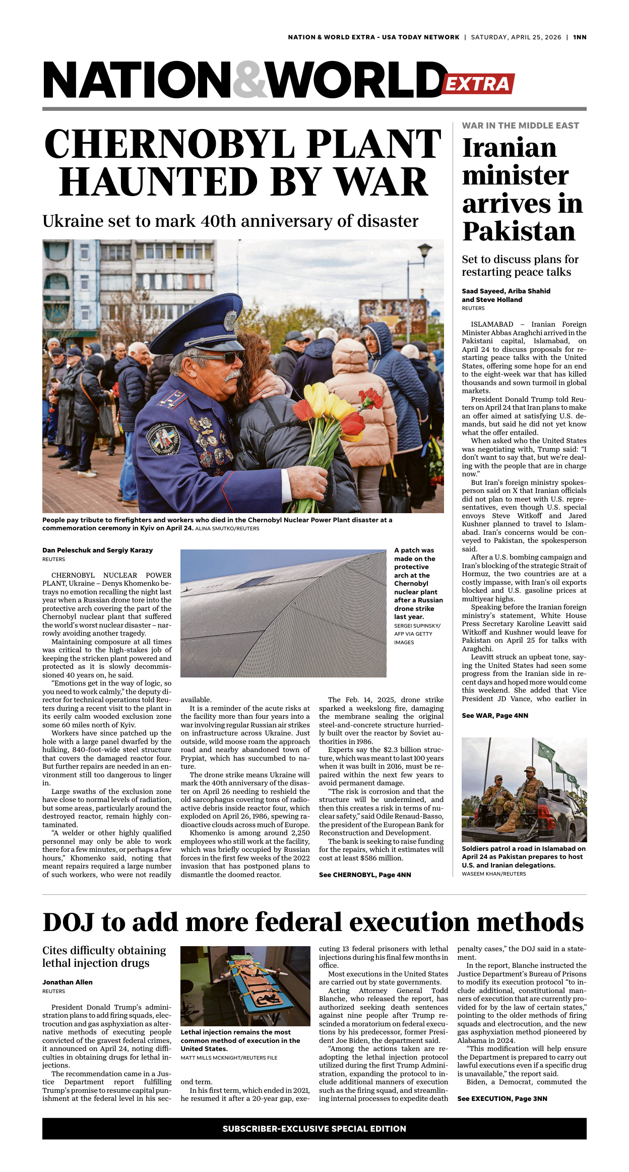 USA Today Nation n World Extra - April 25, 2026 PDF Download - USA ...