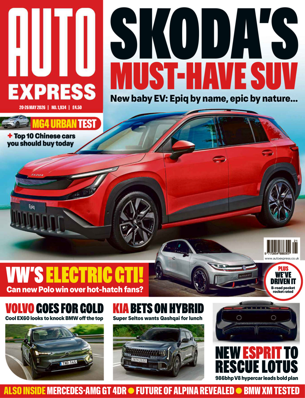 Auto Express (Issue No 1934, May 2026) PDF Download - Auto Express