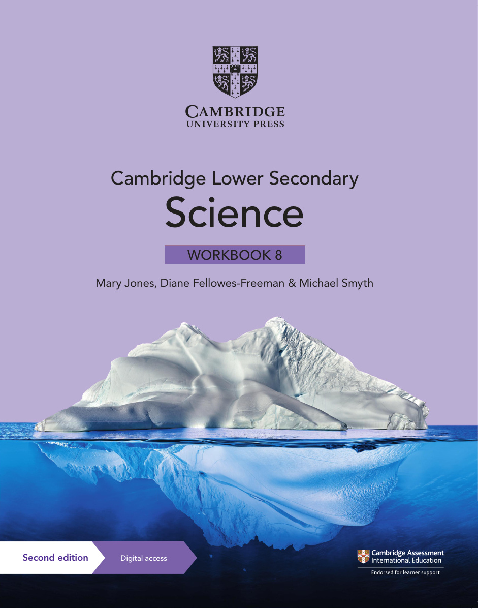 Cambridge Lower Secondary Science Workbook 8 PDF Download - Mary Jones