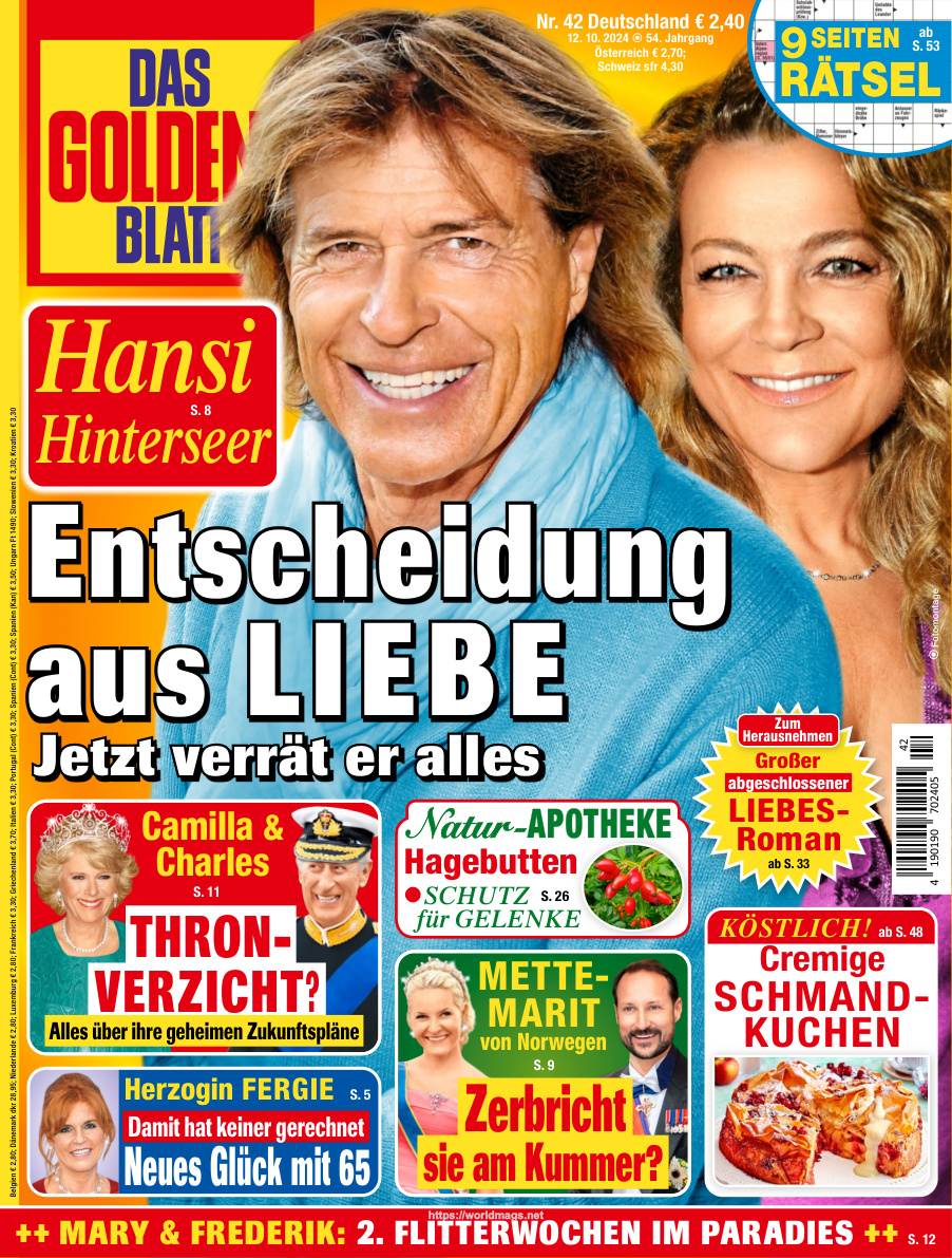 Das Goldene Blatt - 12 Oktober 2024 PDF Download - Das Goldene Blatt