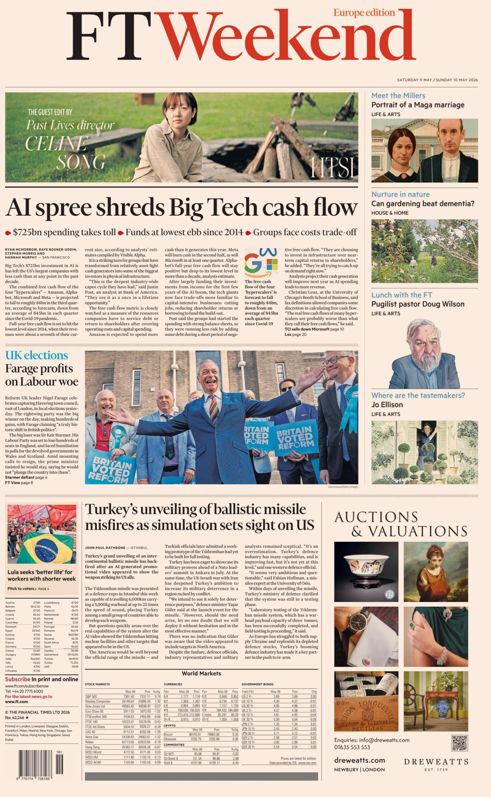 FT Weekend Europe - 09-10 May 2026 PDF Download - FT Weekend Europe