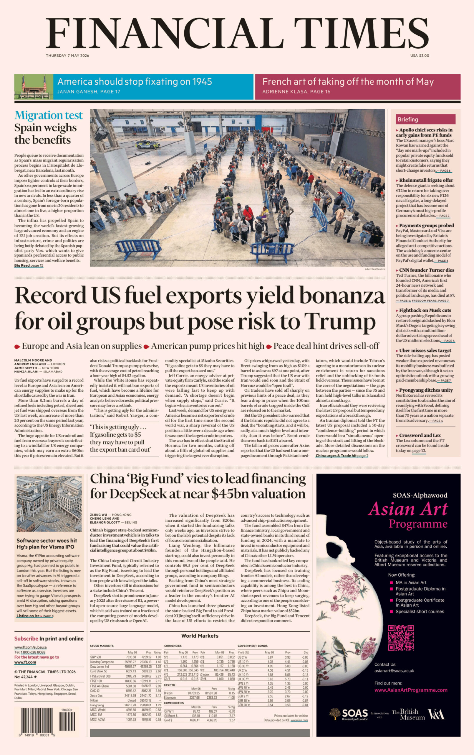 Financial Times USA - 07 May 2026 PDF Download - Financial Times USA