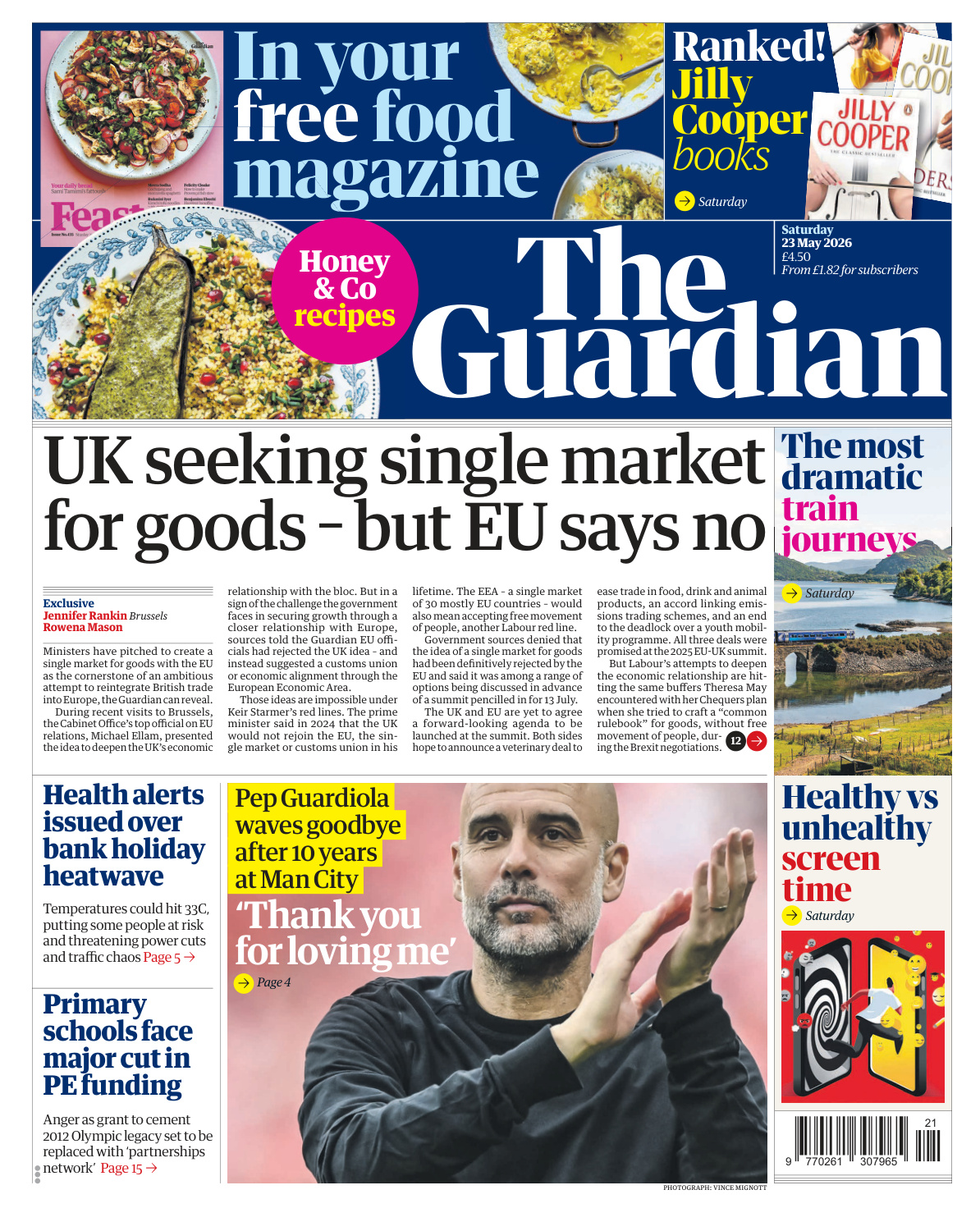 The Guardian - May 23, 2026 PDF Download - The Guardian
